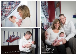Sports Themed Newborn Photography Session - Indianapolis Newborn ...