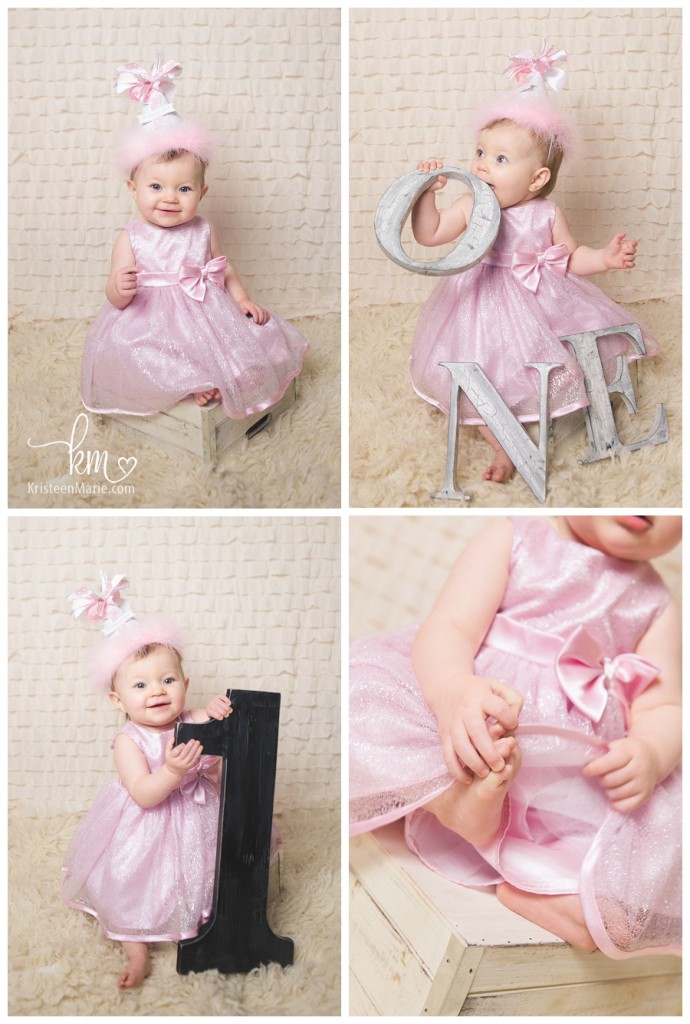 Snowflake Themed Cake Smash Session - Westfield Indiana Photography ...