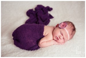 Baby Arielle - Zionsville Newborn Photographer · KristeenMarie Photography