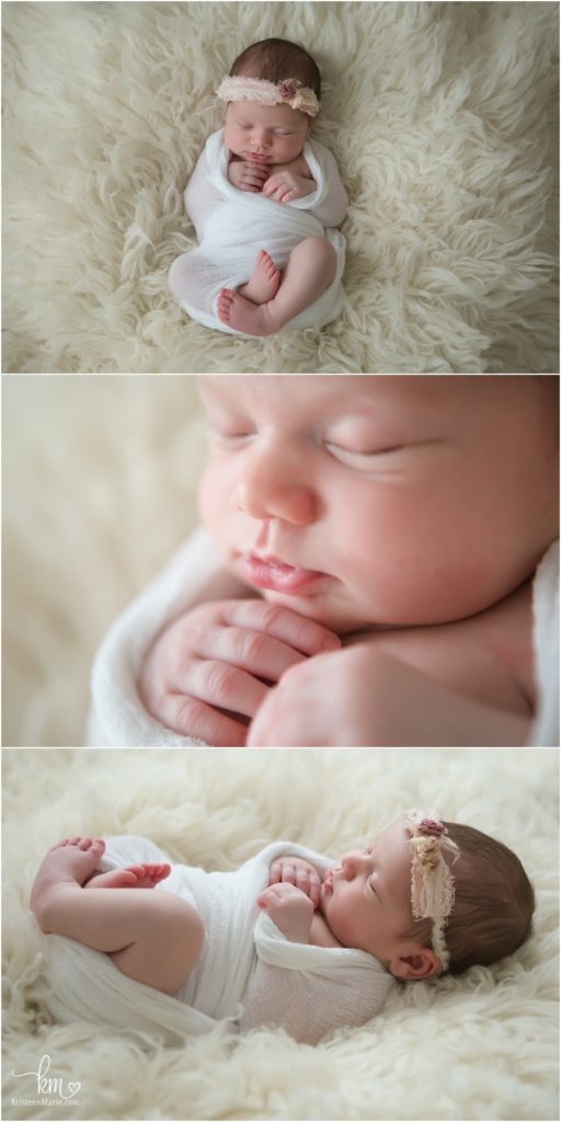 Baby Adeline - Zionsville Newborn Photography · KristeenMarie Photography