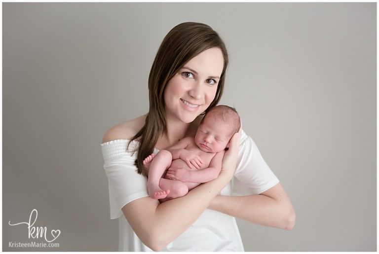 Baby Alaina - Fishers Newborn Photographer · KristeenMarie Photography