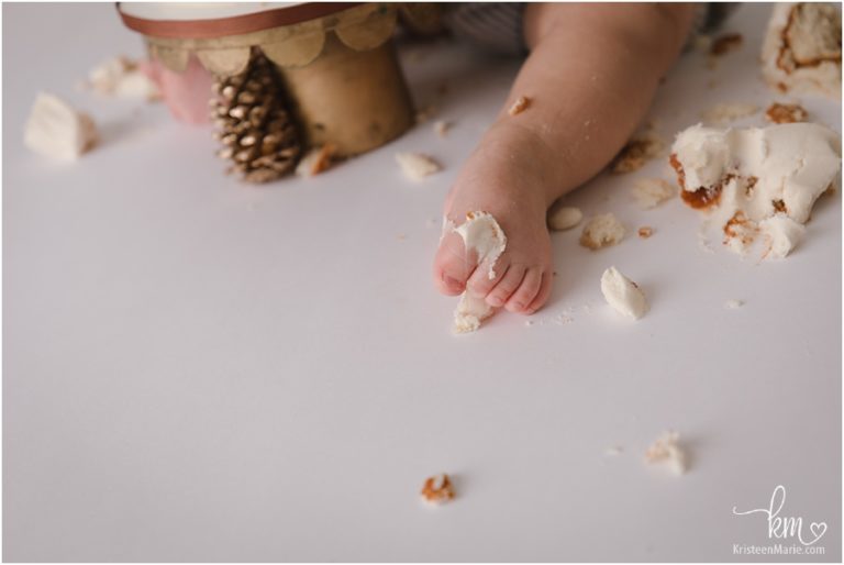 Boy Boho 1st Birthday Cake Smash Session · KristeenMarie Photography