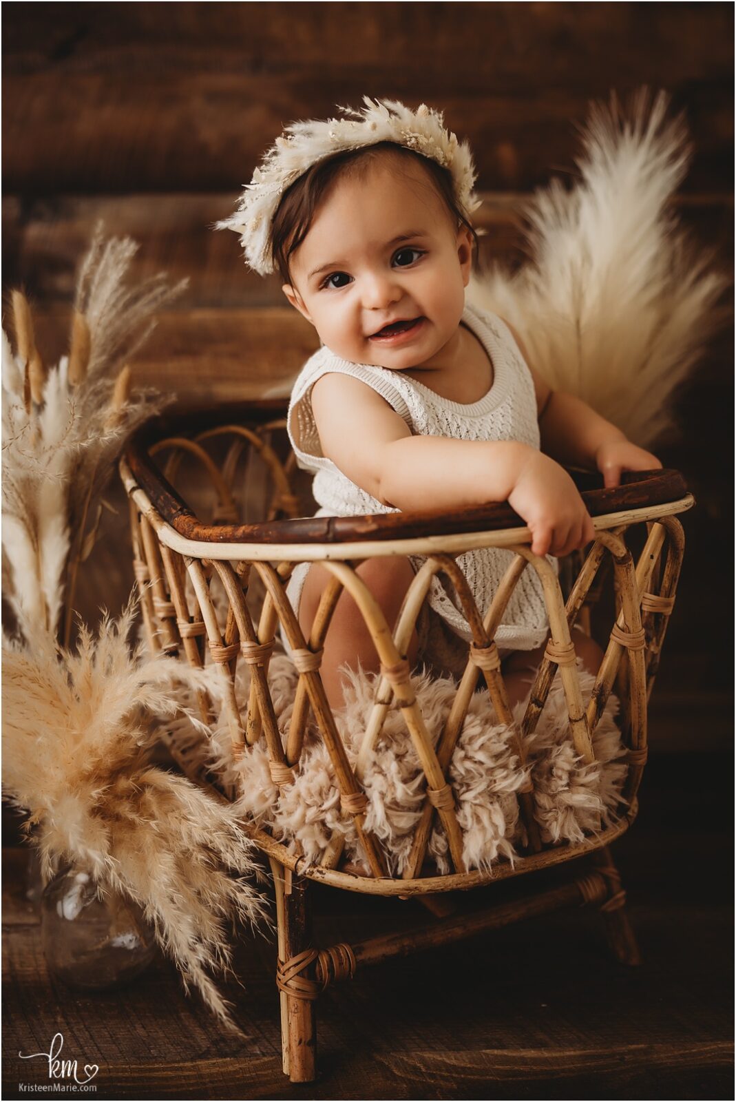 First Year Milestone Session · KristeenMarie Photography